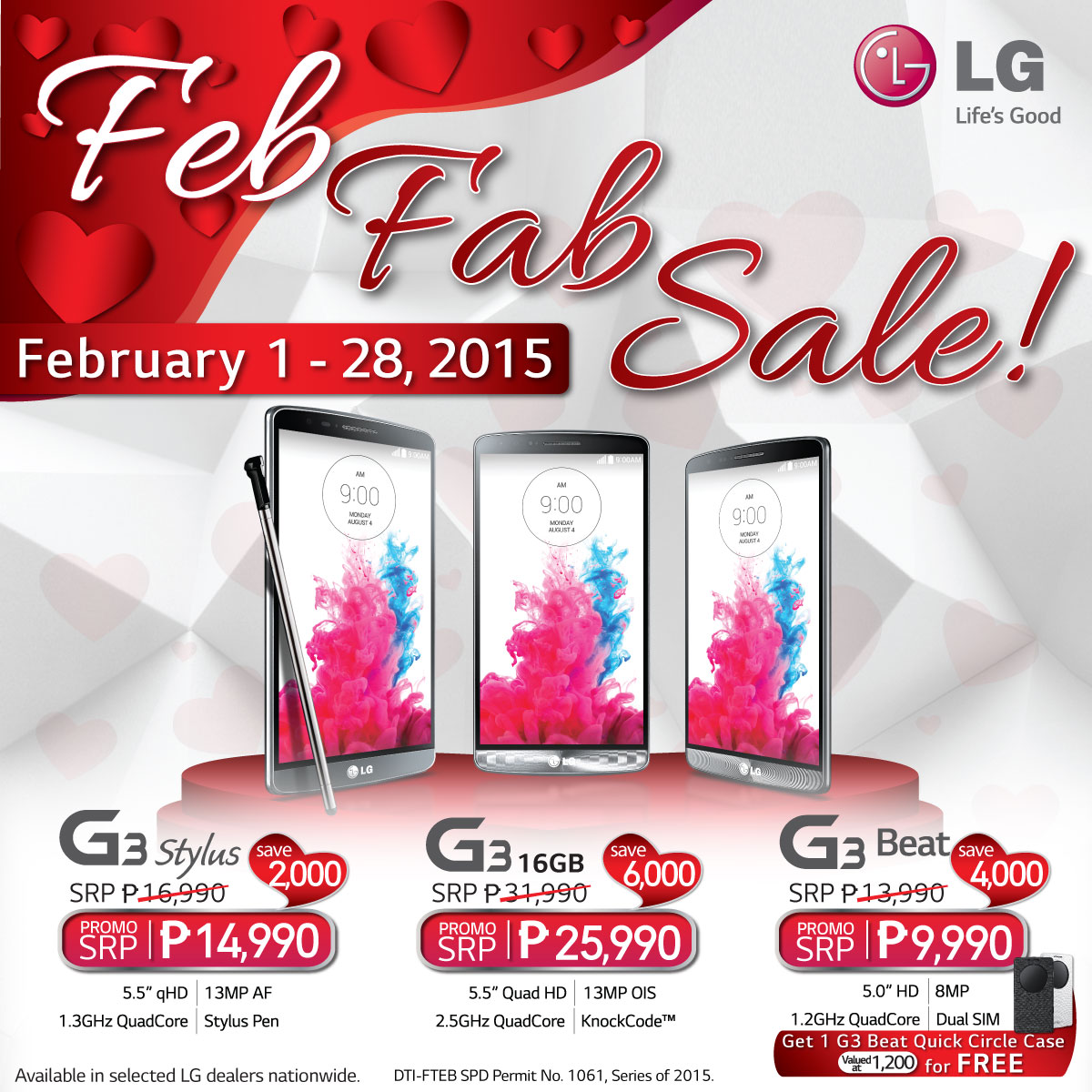 Buy Your Babe an LG G Watch R or a G3 this Valentine's Day