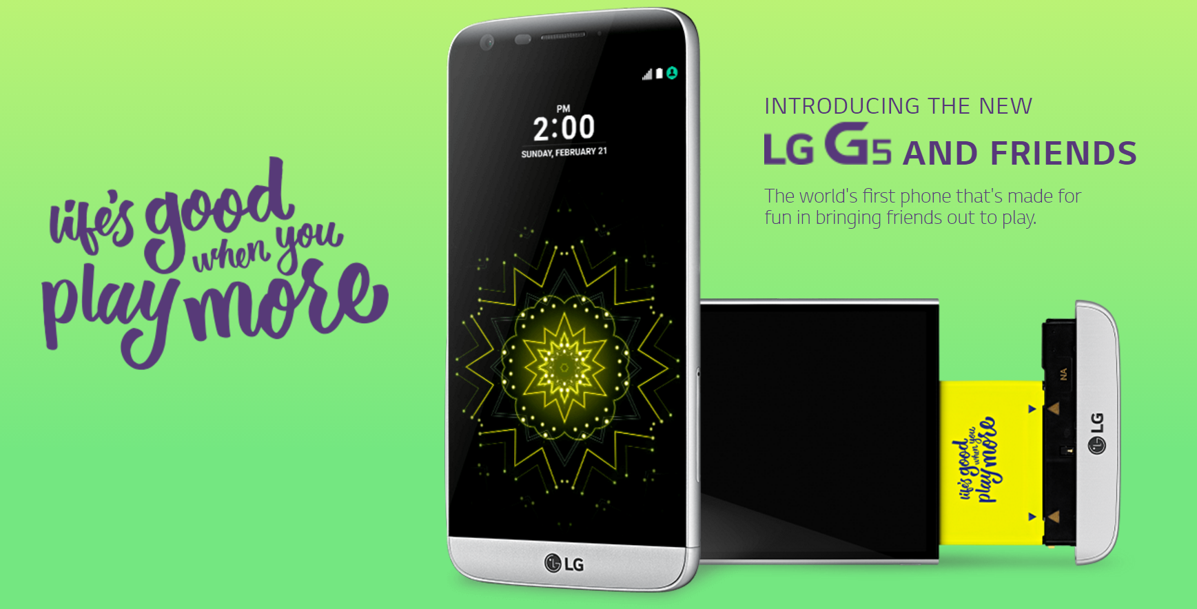 LG G5 Announced, Features Modular Accessories