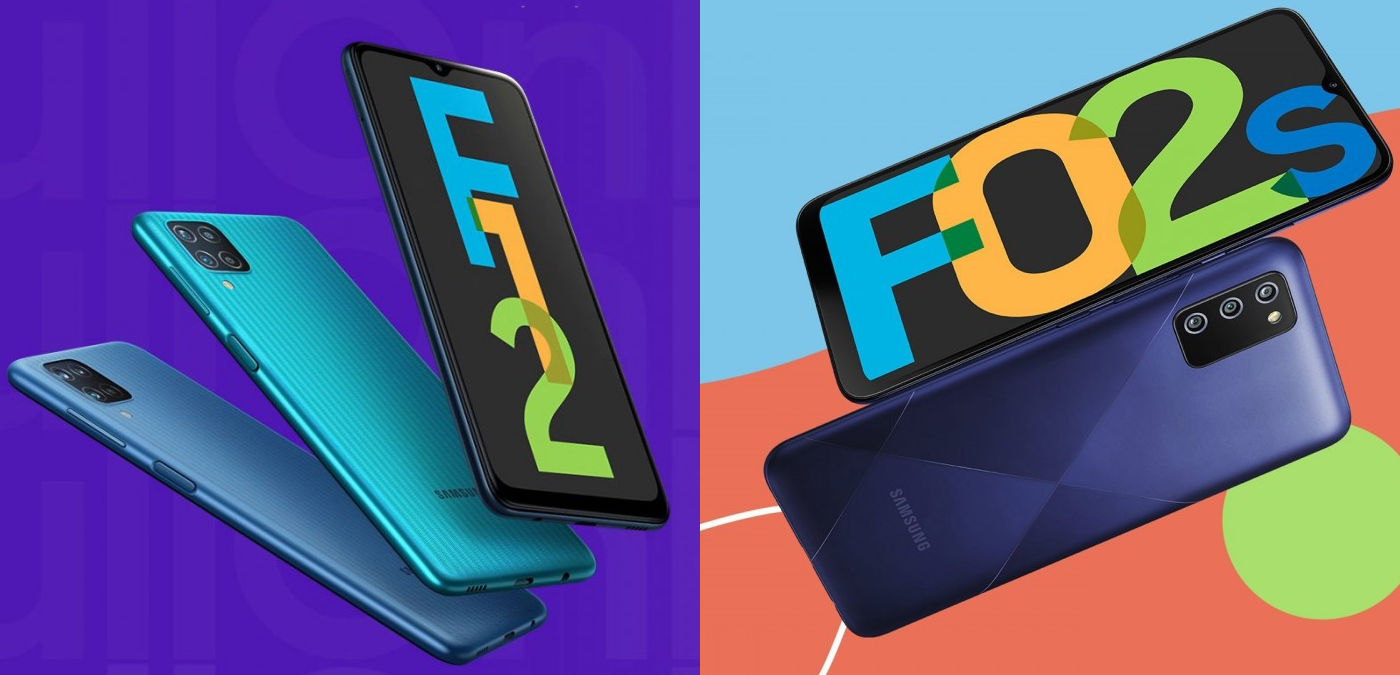 Samsung Galaxy F12 and F02s Unveiled in India