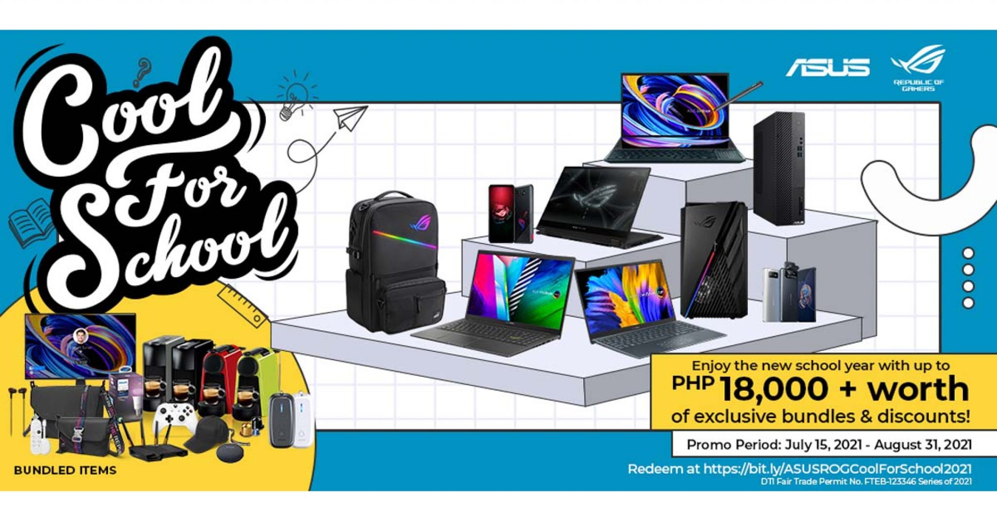 Start the School Year Right with ASUS and ROG's Cool for School Promo!