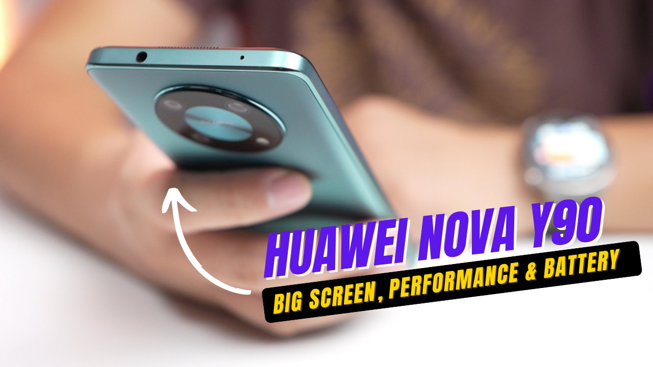 Huawei nova Y90: Big screen, performance and battery in an attractive ...