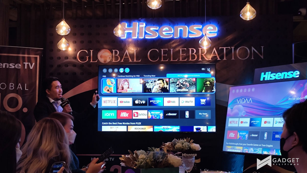 Hisense Features VIDAA Smart TV OS with Voice Control and Others