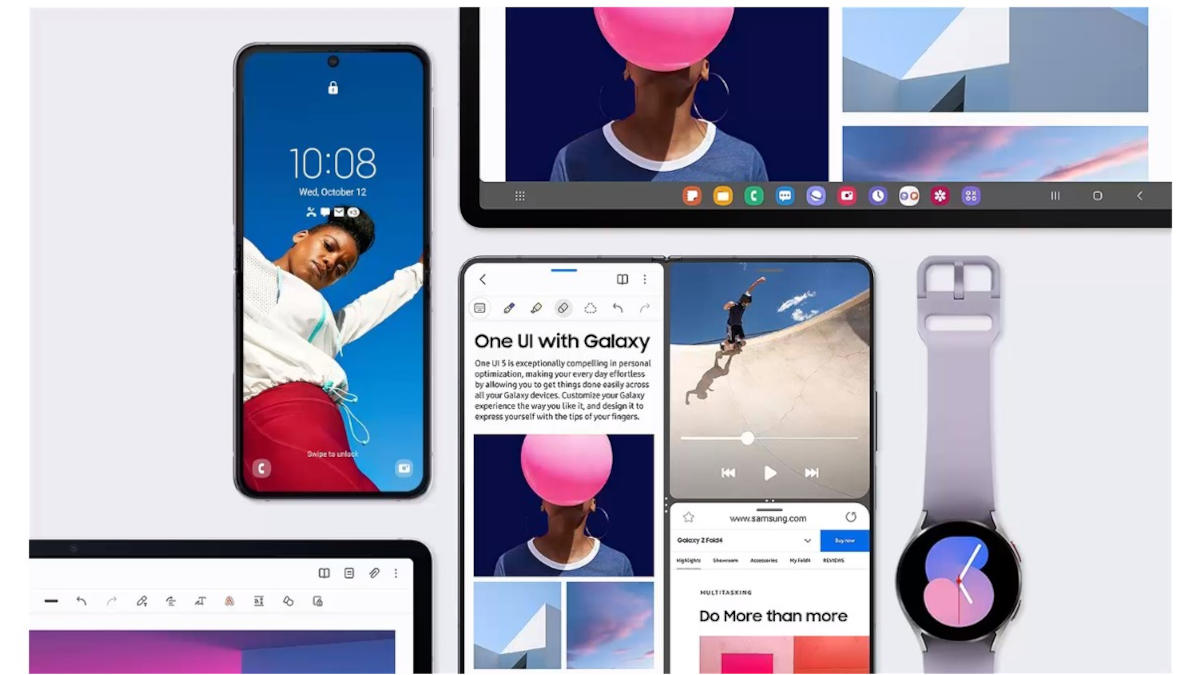 Samsung Releases One UI 5 with Stacked Widgets and Privacy Controls