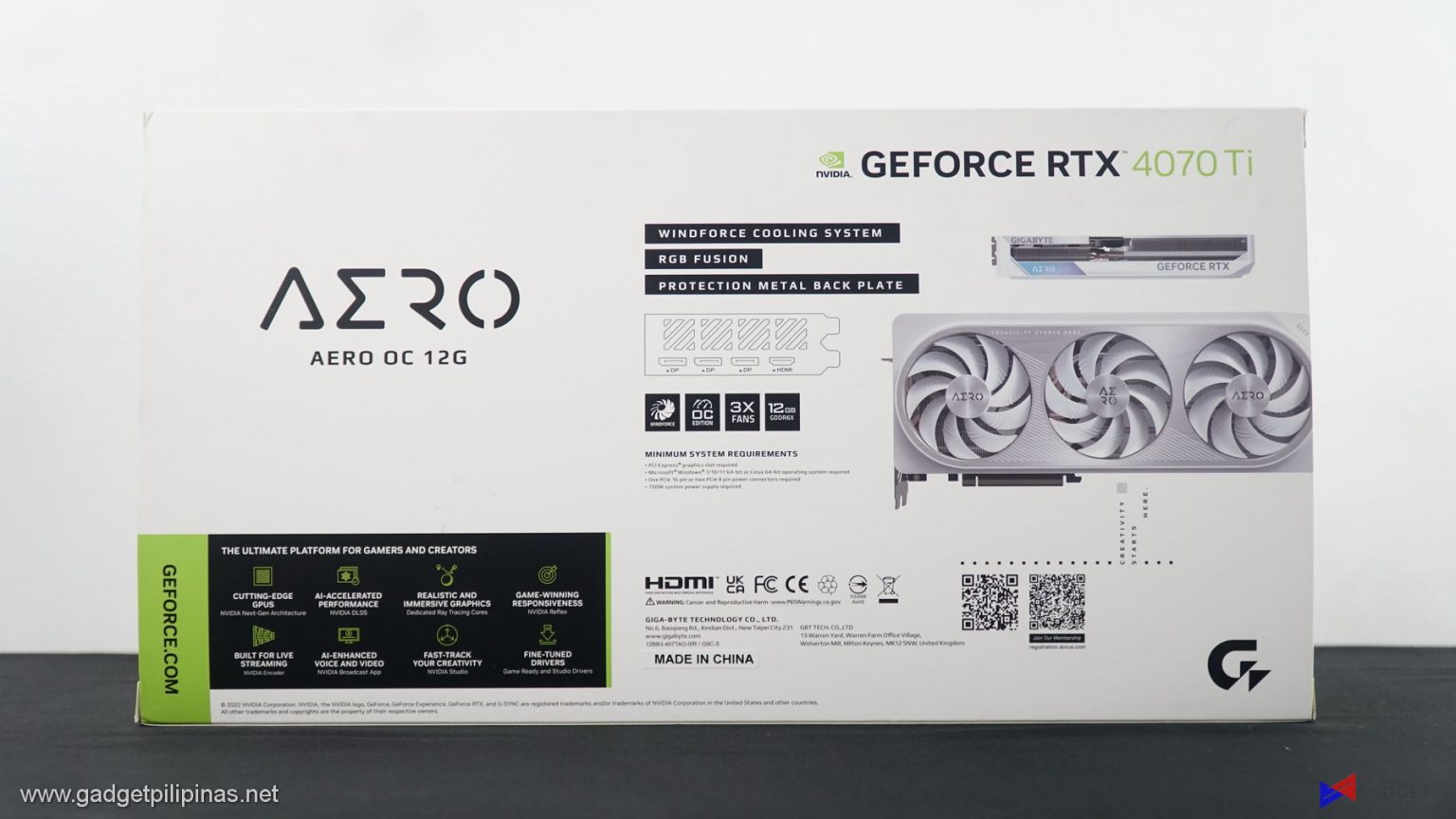 Gigabyte RTX 4070 Ti AERO OC 12G Graphics Card Review - The Mainstream ...