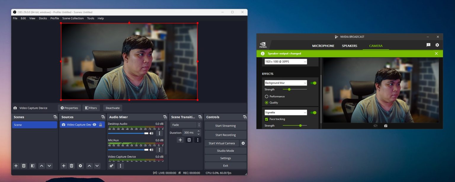 NVIDIA Broadcast 1.4 Introduces Eye Contact and Vignette