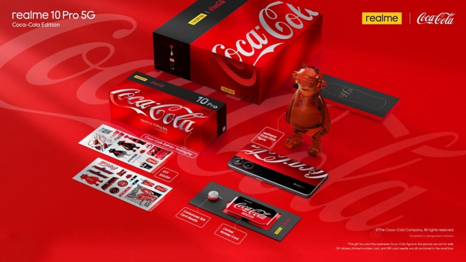 realme 10 Pro 5G Coca-Cola Edition Now Official with 1,000 Units and ...