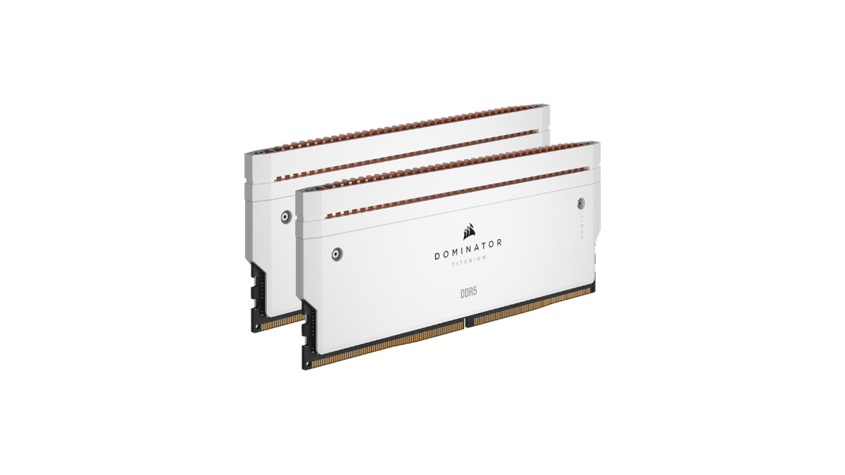 Corsair Dominator Titanium DDR5 Memory Unveiled at Computex 2023