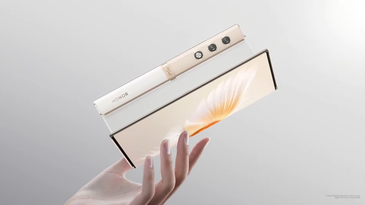 HONOR Magic V Purse Concept Device Unfolded at IFA 2023