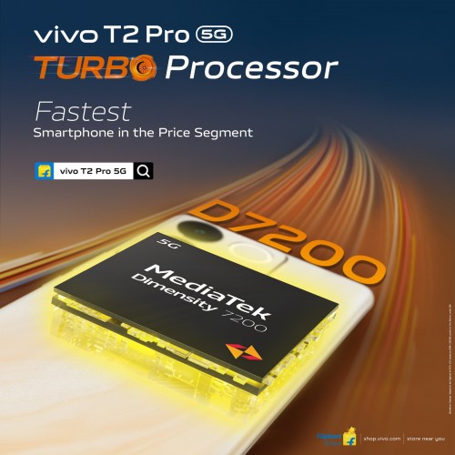 vivo T2 Pro with Dimensity 7200 to Launch on September 22
