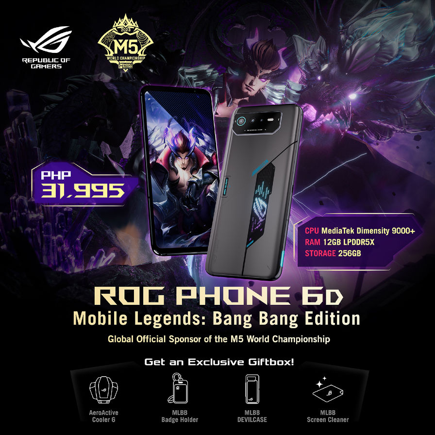 ROG Phone 6D Mobile Legends: Bang Bang Edition Now in PH