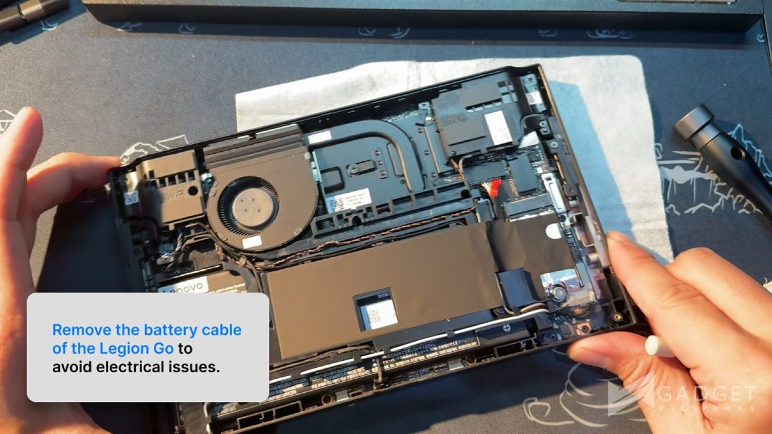 How to upgrade the SSD of Lenovo Legion Go?