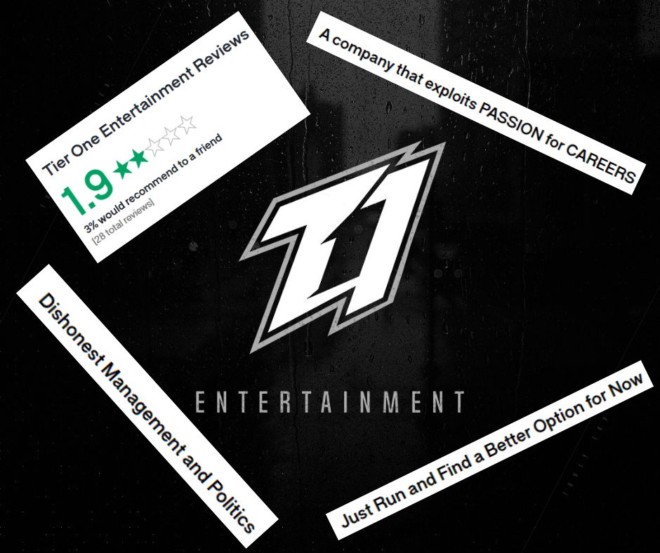 Tier One Entertainment's Dismal Glassdoor Rating A Workplace in Turmoil?