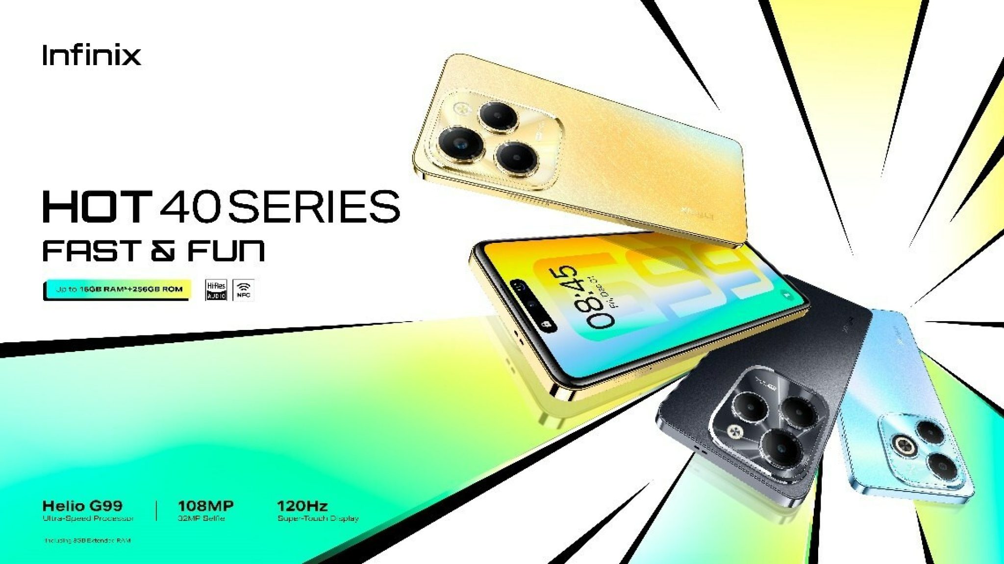 Infinix HOT 40 Series Unveiled with 5000mAh Battery, PH Pricing Revealed