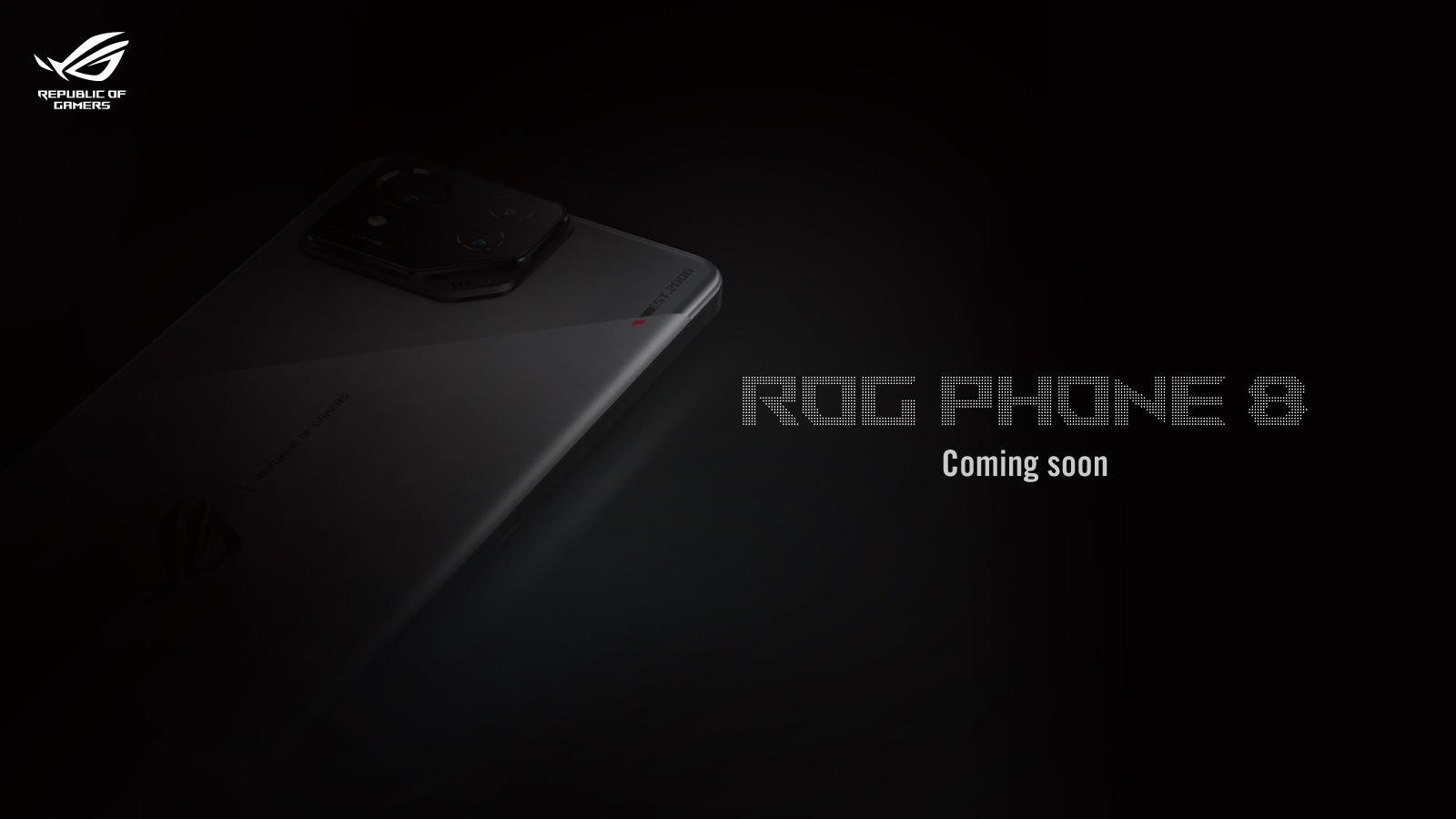 ROG Phone 8's Rear Panel Revealed in Teaser Photo