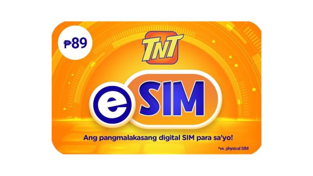 TNT Prepaid eSIM Now Available in PH