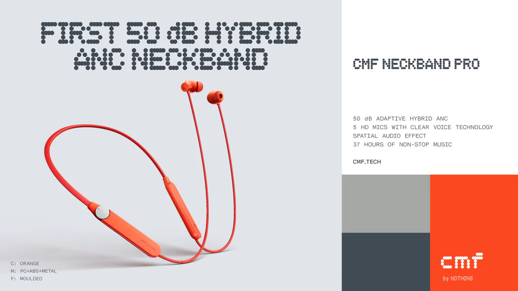 CMF Buds and Neckband Pro Unveiled, Buds Revealed to Arrive in PH