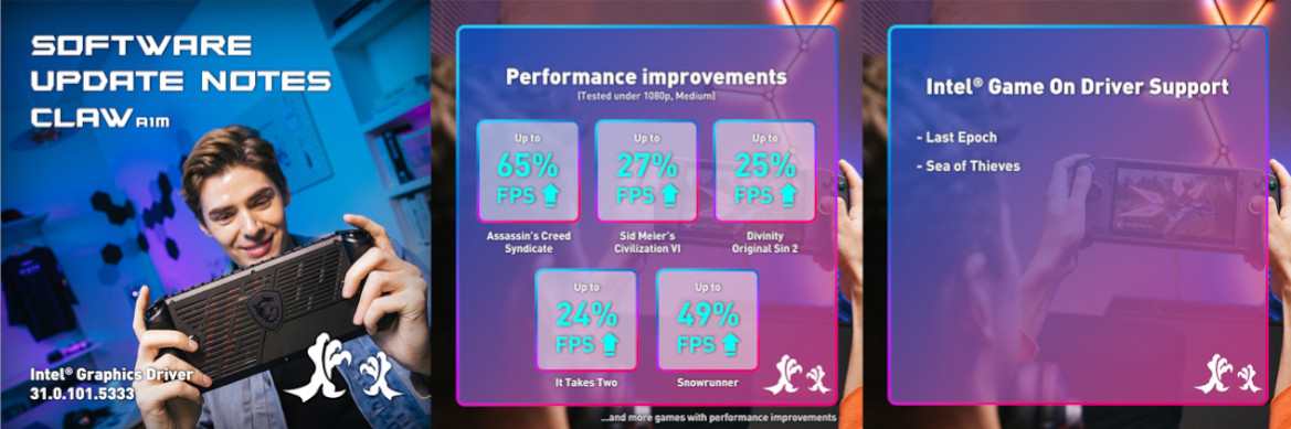 MSI Claw Receives Graphics Update, Improving Performance and More
