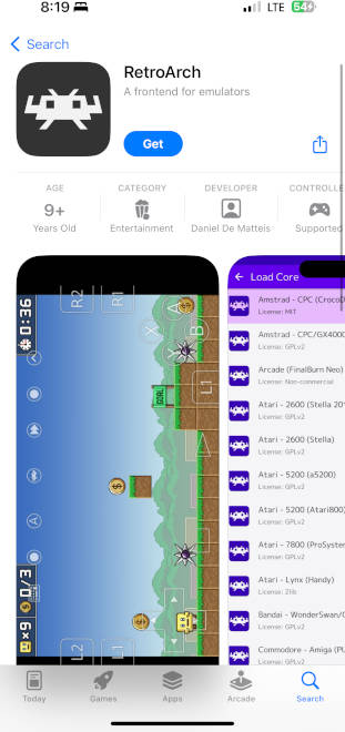 RetroArch is Now Available on the iOS App Store