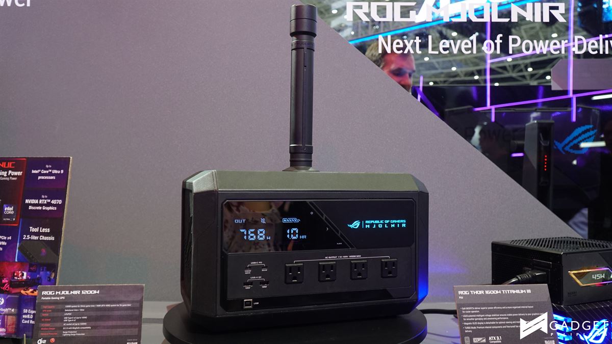 ASUS Launches ROG Mjolnir Portable UPS at Computex 2024