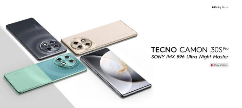 TECNO CAMON 30S Pro Launched, First Device to be Powered by Helio G100 ...