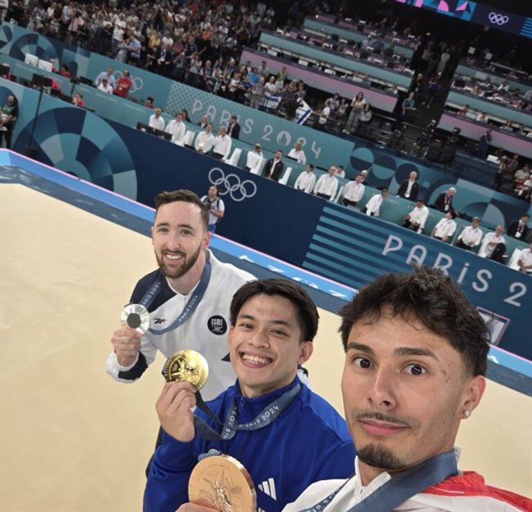 Filipino Gymnast Carlos Yulo Achieves Historic Olympic Victory ...