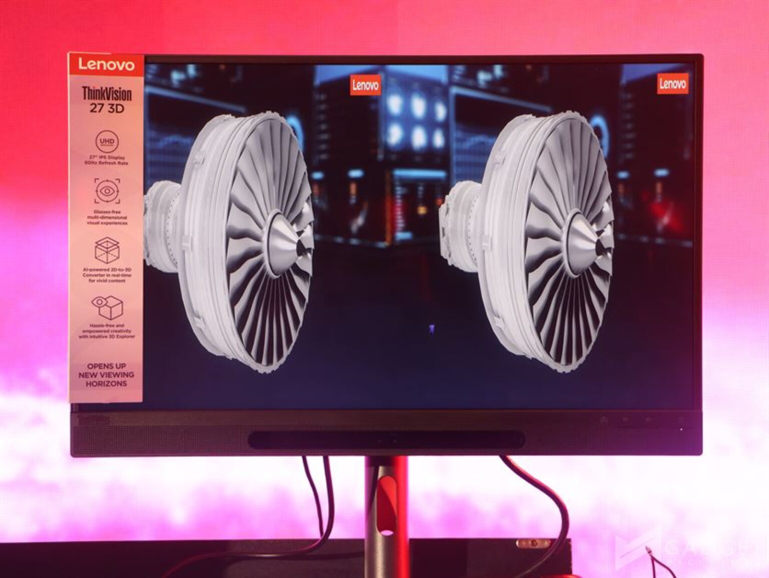 Lenovo ThinkVision 27 3D Launched in PH