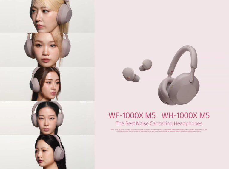 Sony Launches 1000XM5 Series Smoky Pink Colorway in Collaboration with ...