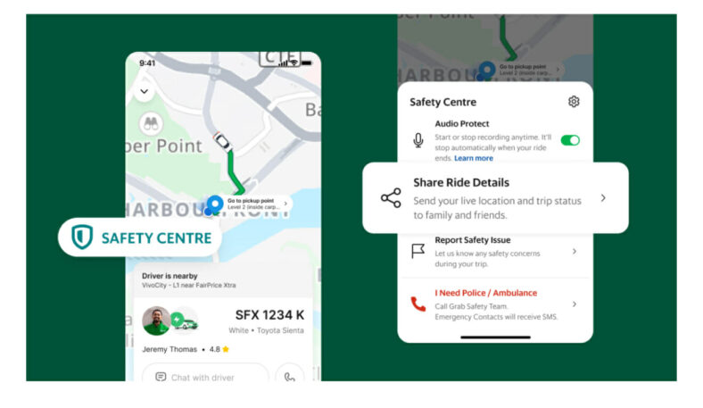 Grab Safety Features that Make it the Best Car-Hailing App