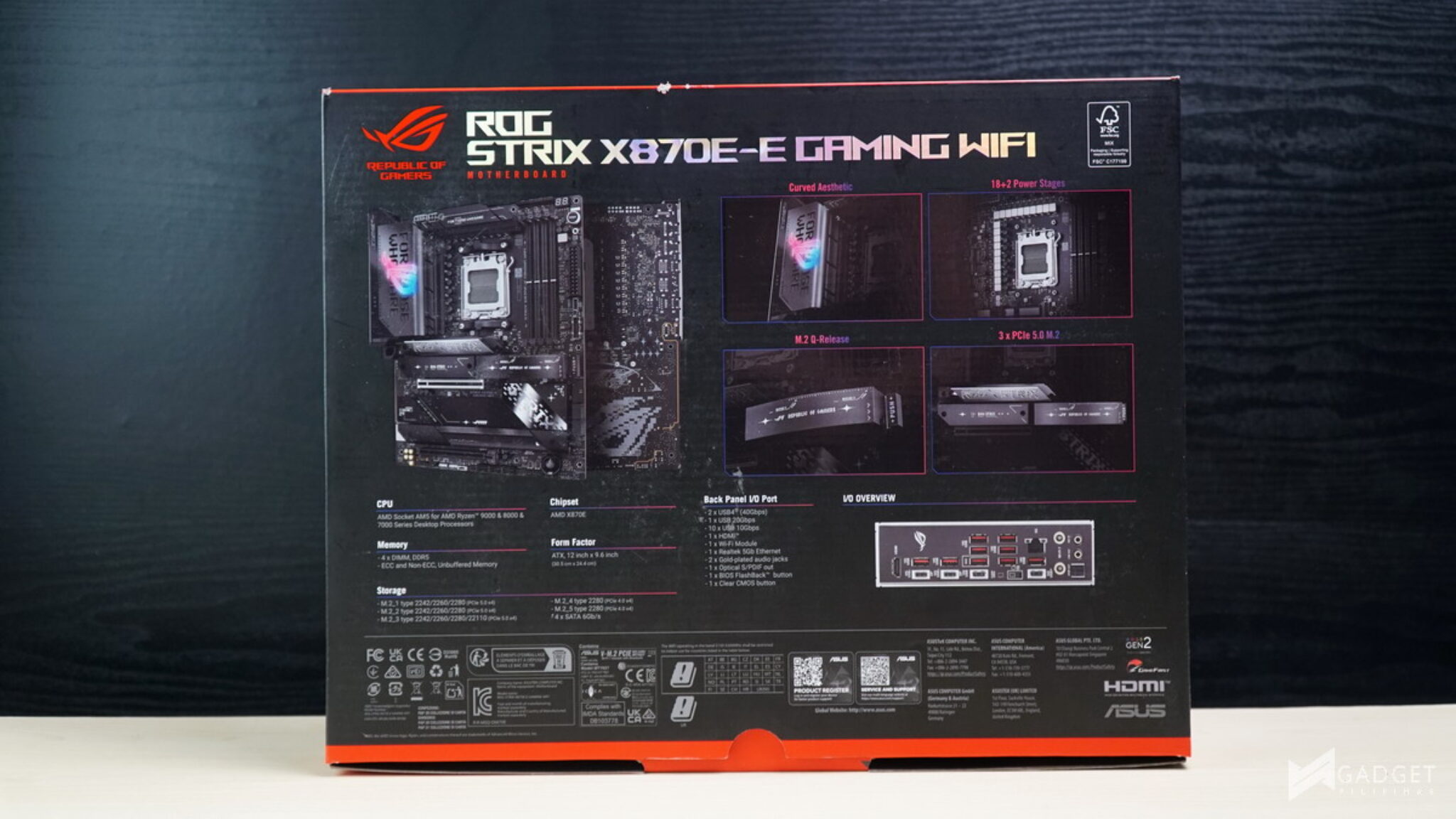 ASUS ROG Strix X870E-E Gaming WIFI Motherboard Review