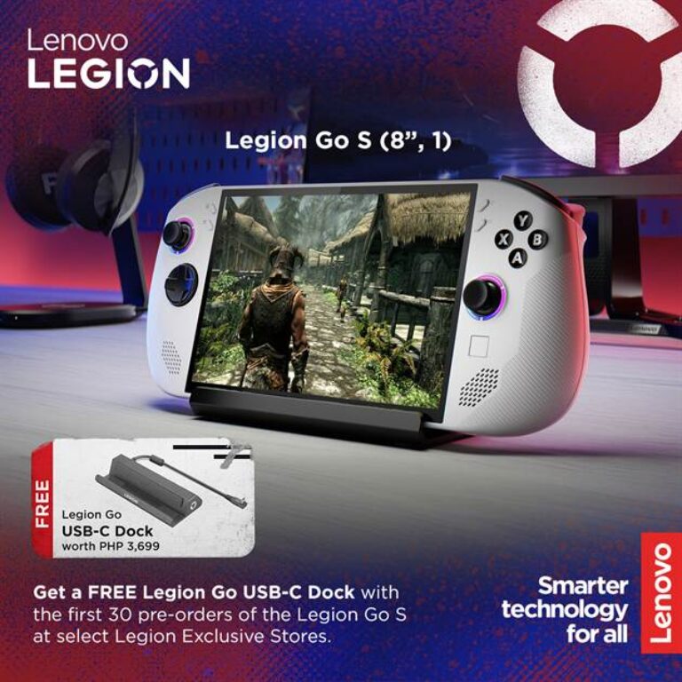 Lenovo Legion Go S Now Available for Pre-Order in PH