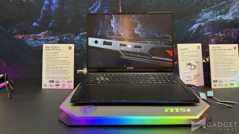 MSI's Top-Tier Gaming Laptops Rule CES 2025