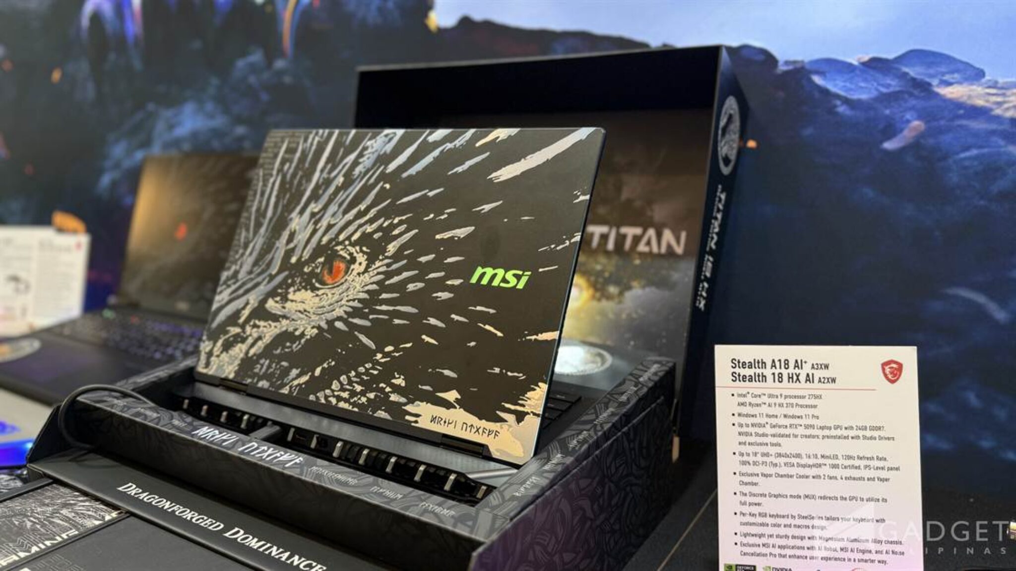 MSI's Top-Tier Gaming Laptops Rule CES 2025