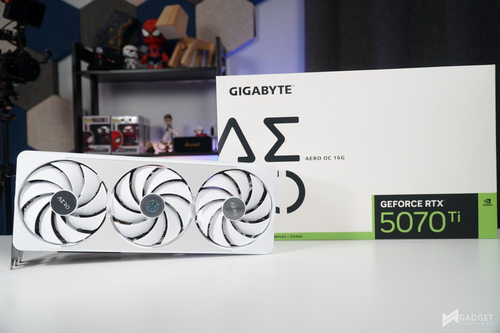Gigabyte RTX 5070 Ti AERO OC Review