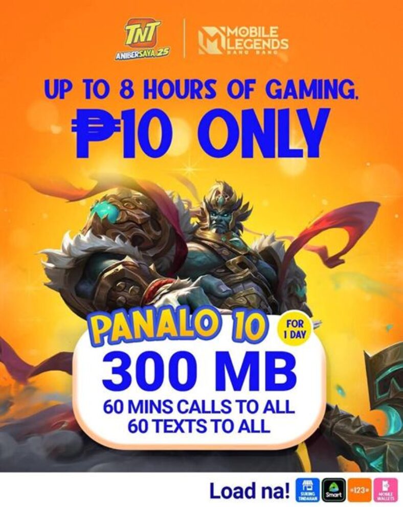 Get Your Game On with TNT Panalo 10!