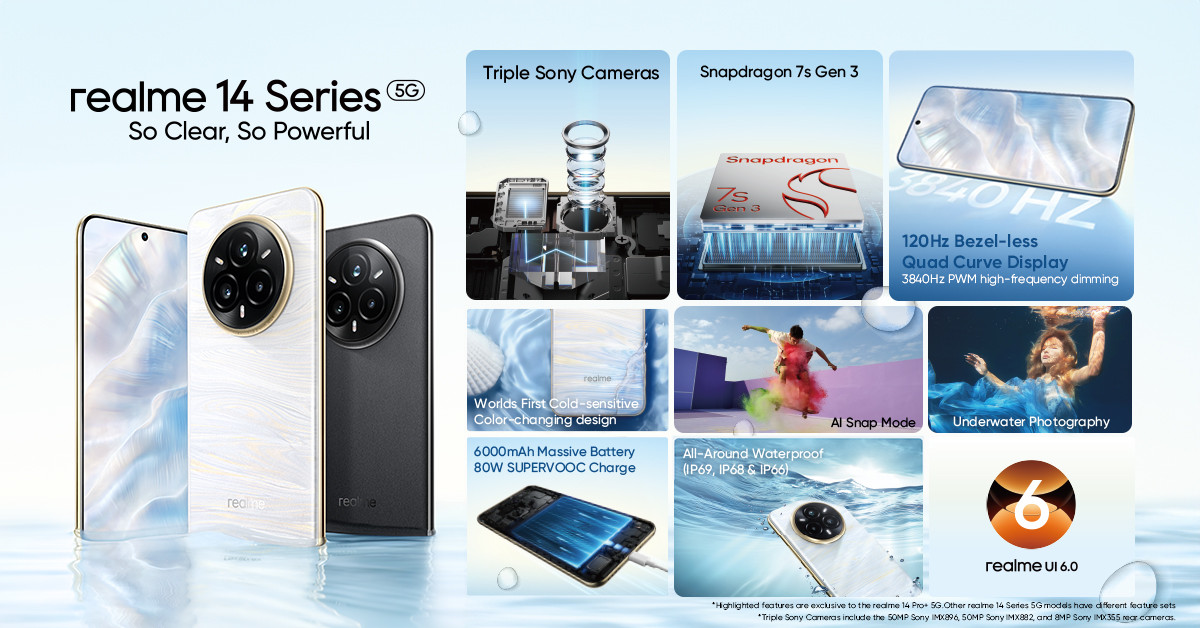 realme 14 Series 5G Now Available in PH