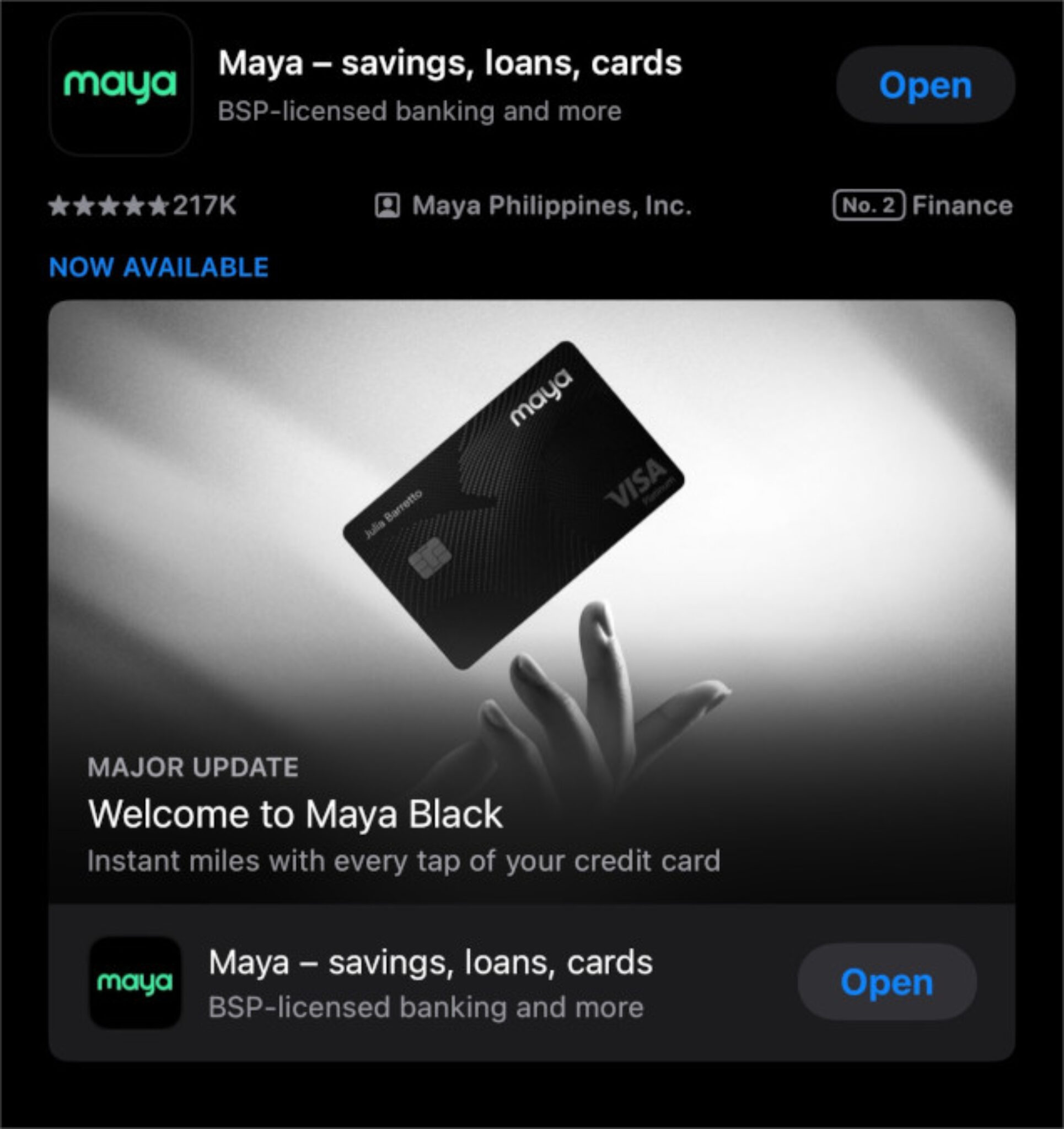 Maya Launches Maya Black, Sets to Redefine Credit Card Access in the ...