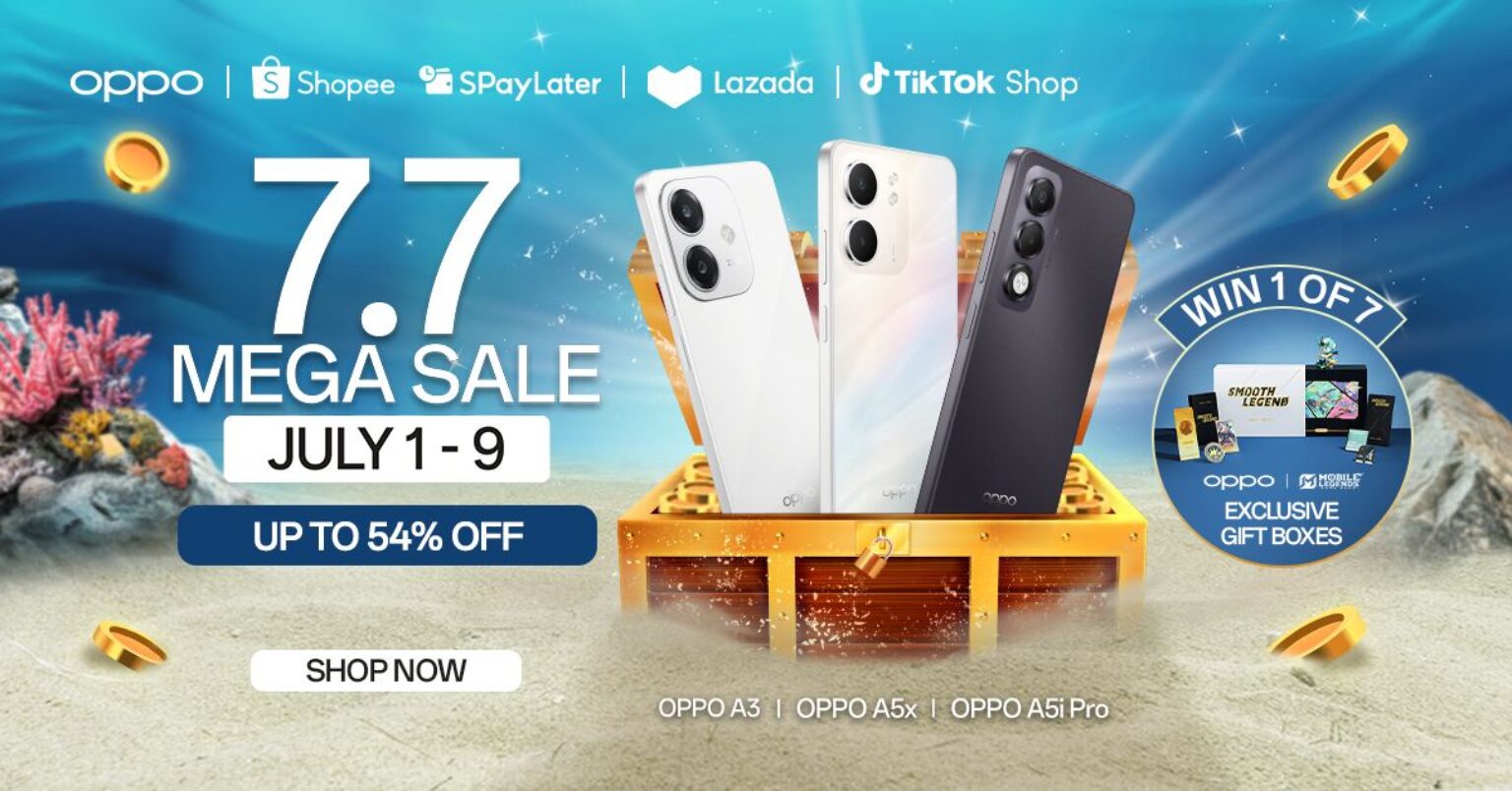OPPO Launches 7.7 Mega Sale for Early Holiday Shoppers