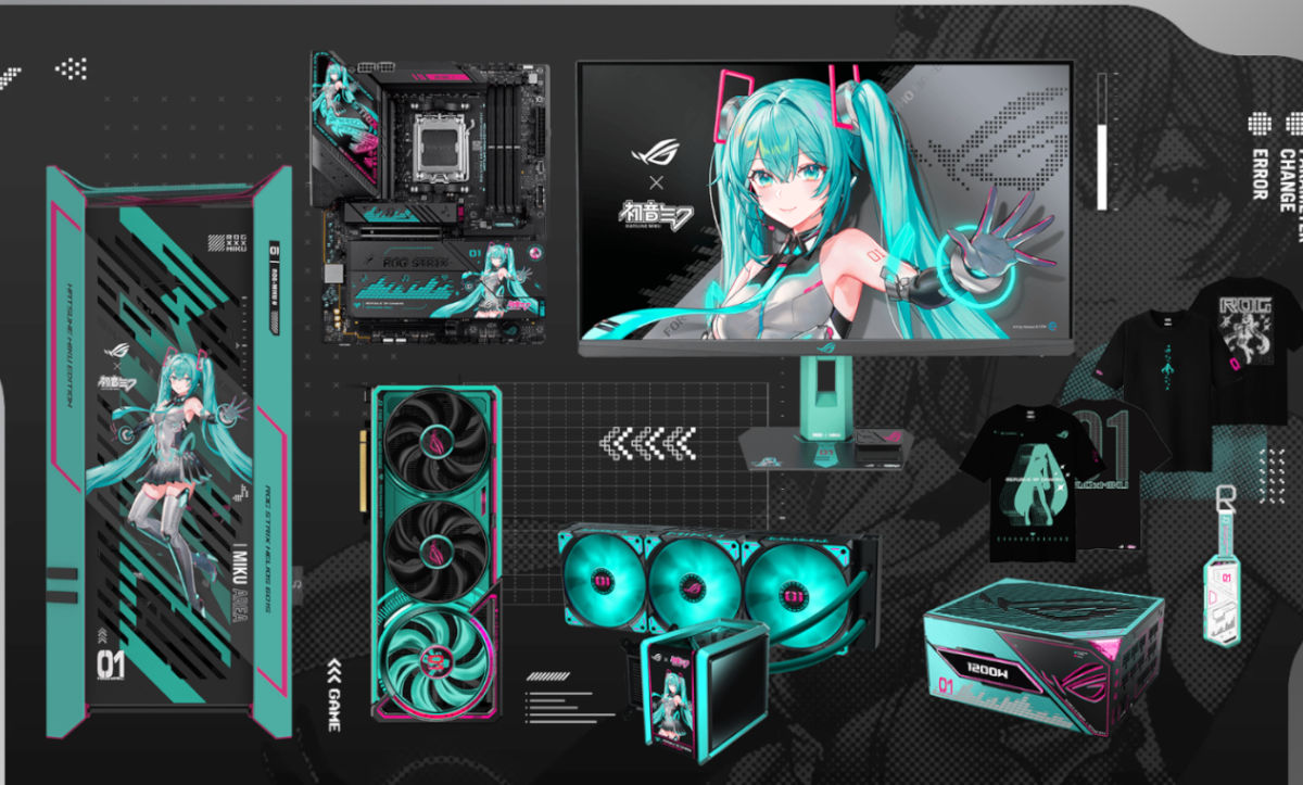 Latest ROG x Hatsune Miku Collection Unveiled in PH