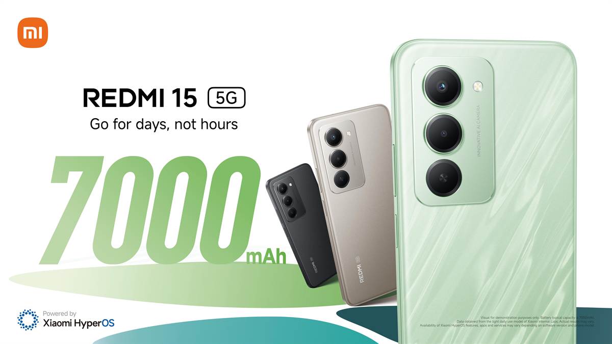Redmi 15 5G Launches in the Philippines with Massive Battery, Immersive ...