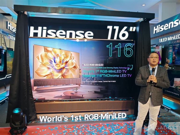 Hisense 116-inch Class UX Series RGB-MiniLED TV Arrives in the ...