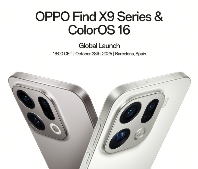 OPPO Find X9 Series Set to Launch Globally on October 28