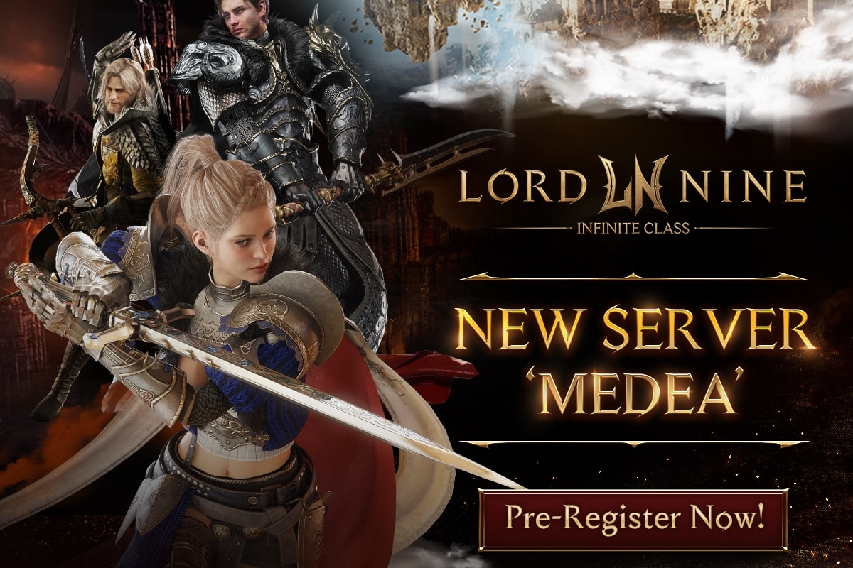 Infinite Class MMORPG LORDNINE Opens Pre-Registration for New Medea ...