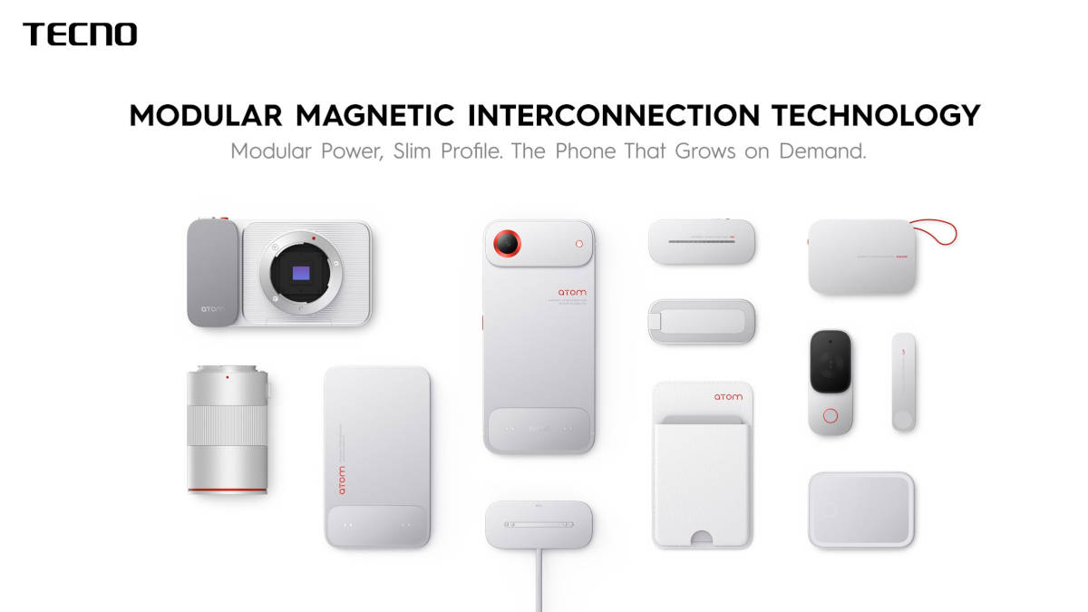 TECNO Reveals Ultra-Slim Modular Smartphone Concept