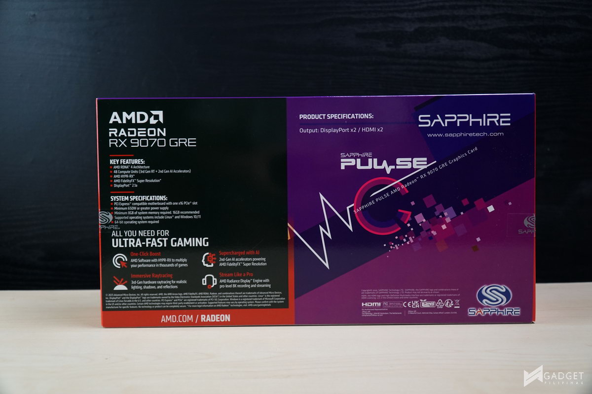 Sapphire PULSE Radeon RX 9070 GRE Graphics Card Review